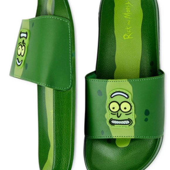 CartoonNetworks | Shoes | Rick And Morty Pickle Sandals | Poshmark
